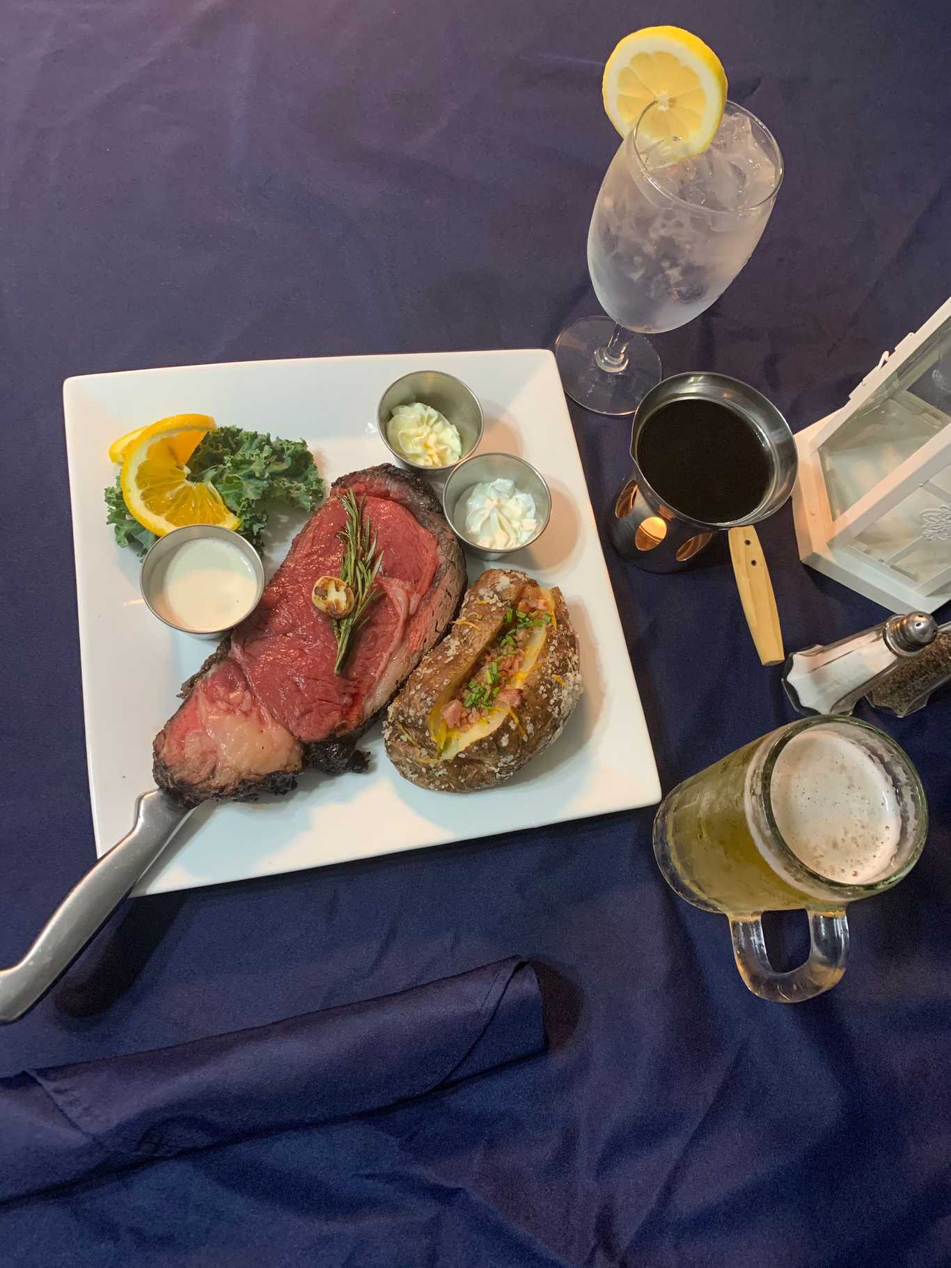 The Willow Tree Prime Rib Steak